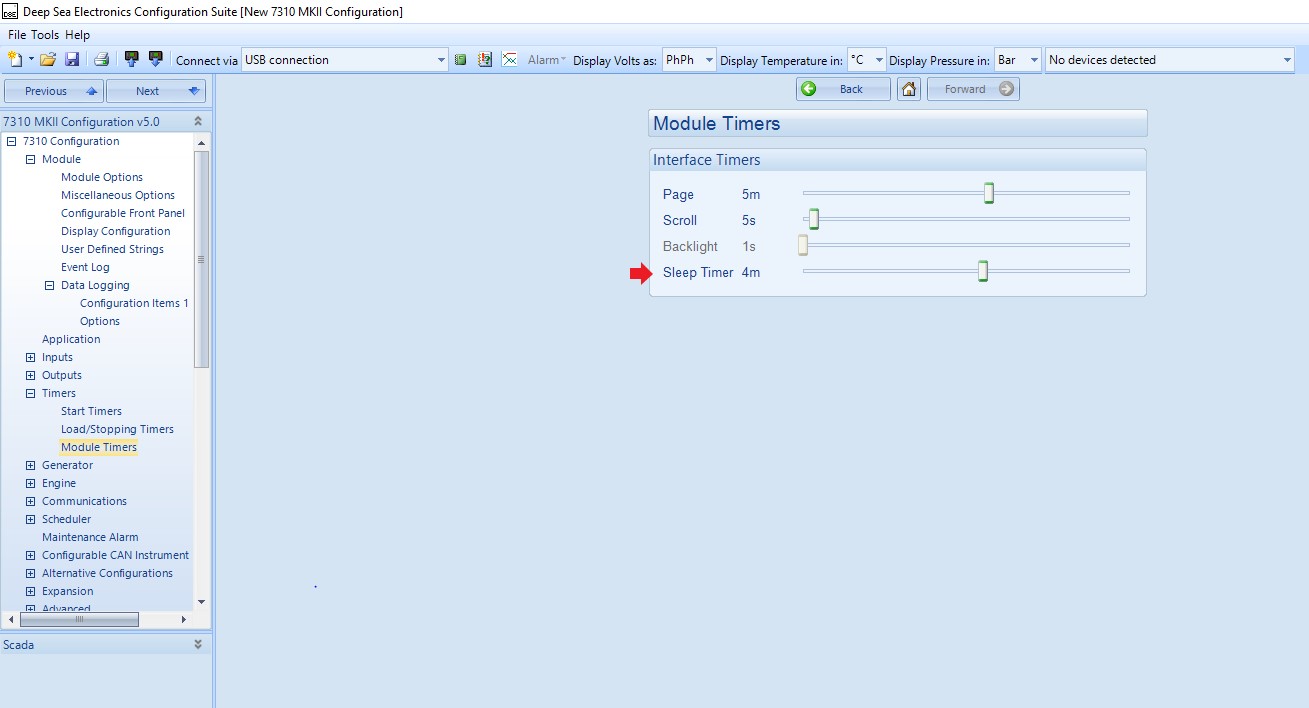 Enabling and Disabling Sleep Mode on a Deep Sea Electronics Control ...